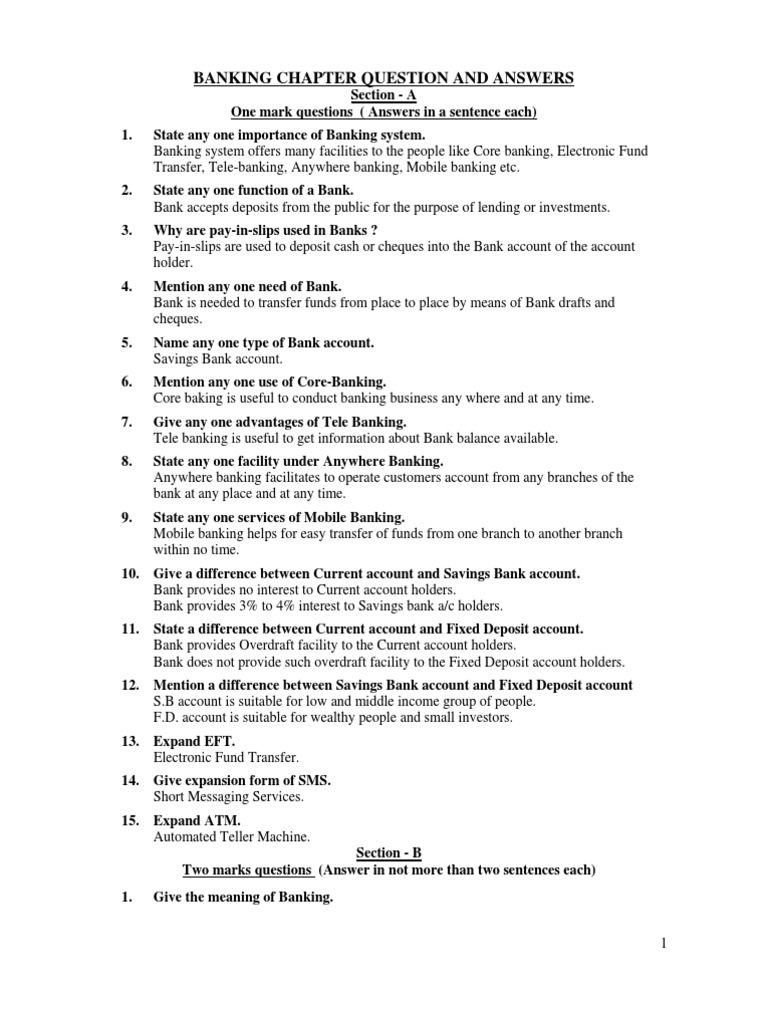 An Insightful Overview of Key Banking Concepts and Their Distinguishing ...