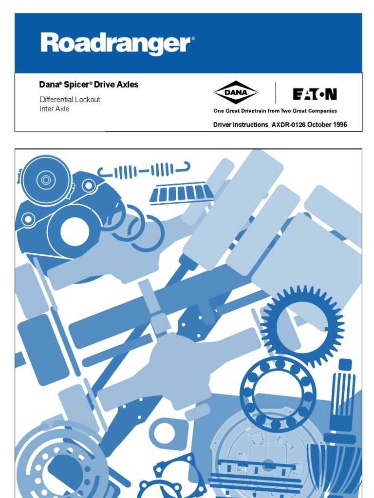 Dana Spicer Drive Axles: Differential Lockout Inter Axle | PDF | Axle ...