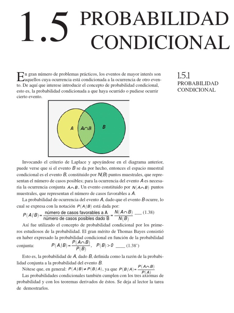 Probabilidad Condicional