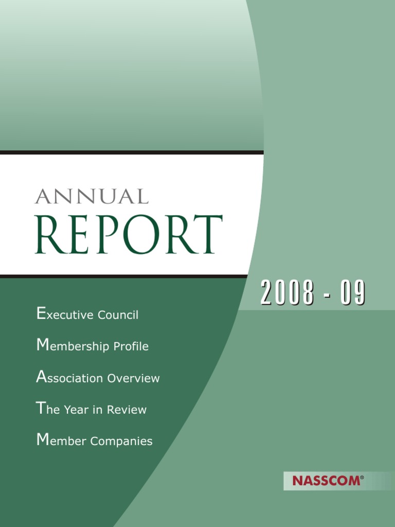 NASSCOM Annual Report 2009 | PDF | Mentorship | Outsourcing