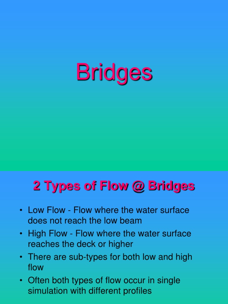 Tutorial HEC Ras Puentes | PDF | Fluid Mechanics | Classical Mechanics
