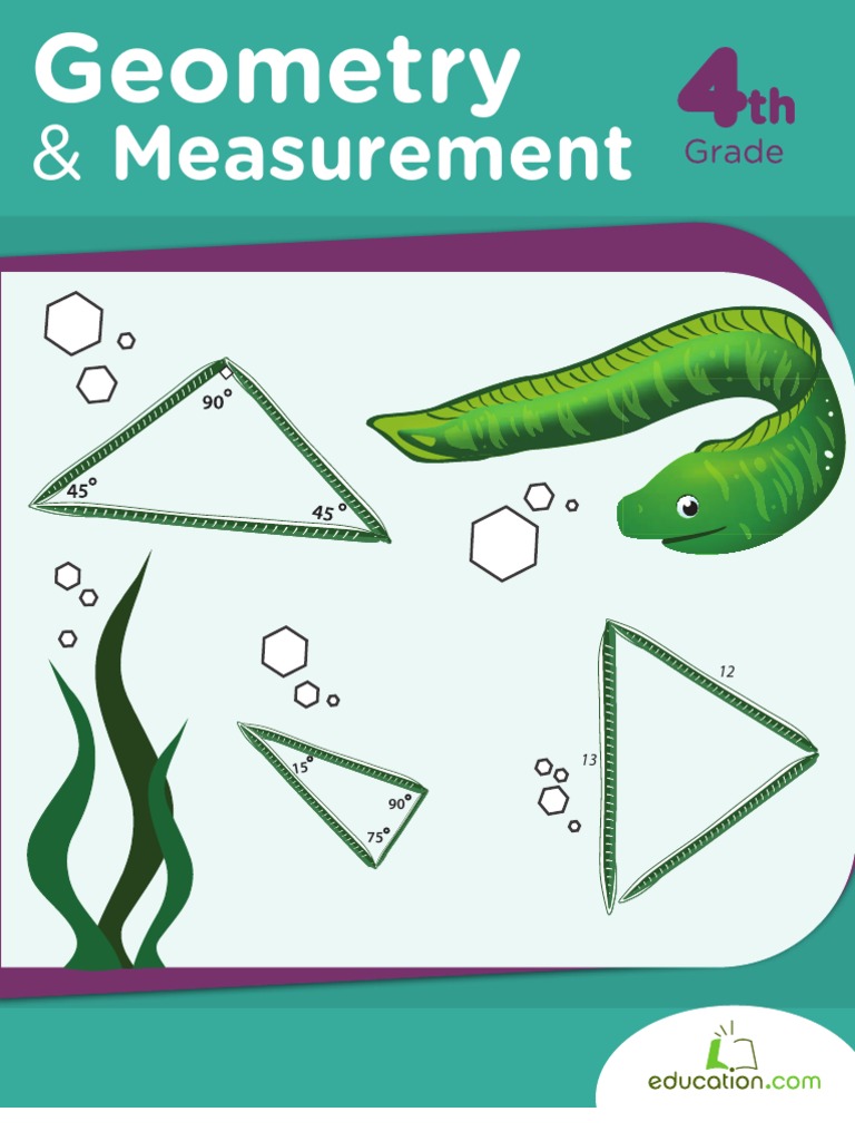 Geometry and Measurement Workbook | PDF | Triangle | Angle