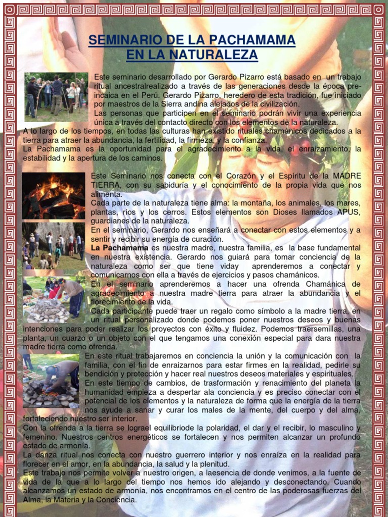 Seminario de La Pachamama PDF | PDF
