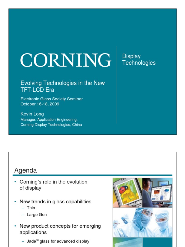 Corning | PDF | Television | Electronics