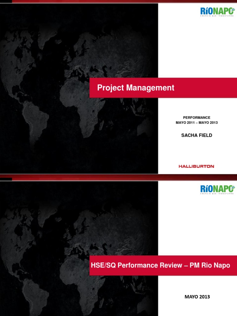 Project Management: Sacha Field | PDF | Nature