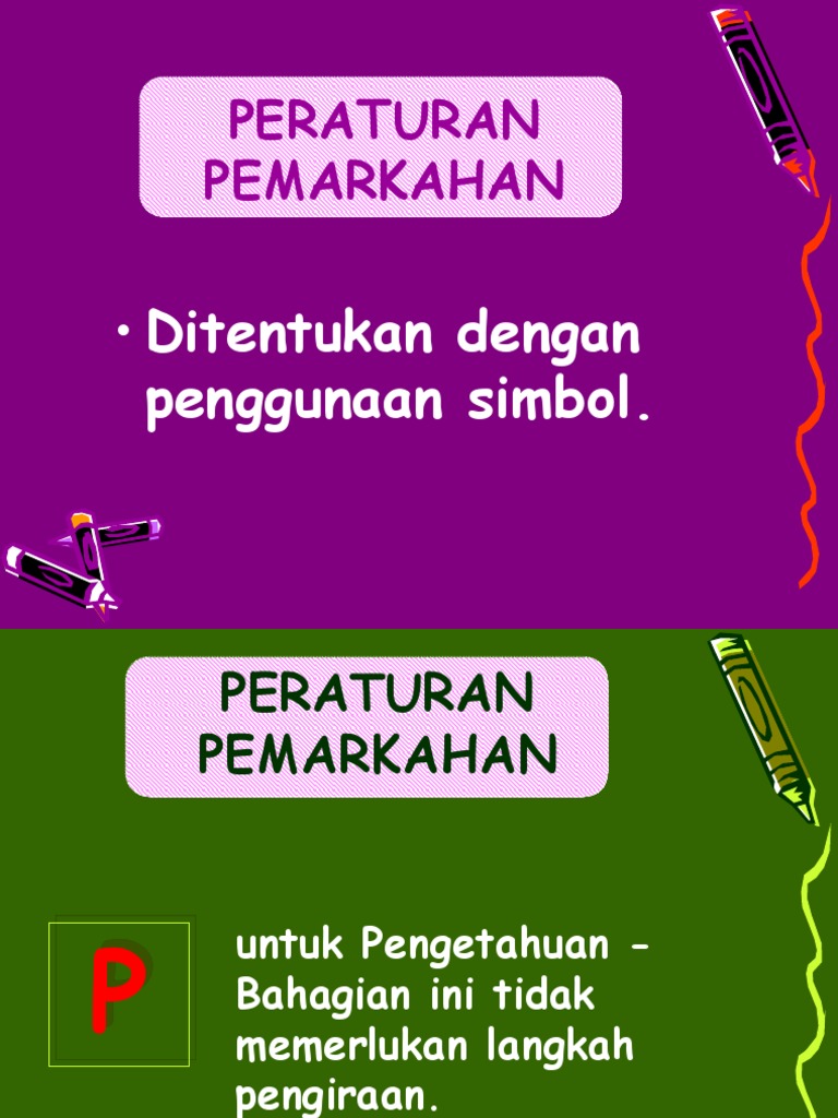 SIMBOL PEMARKAHAN 3 Matematik Kertas 2 | PDF