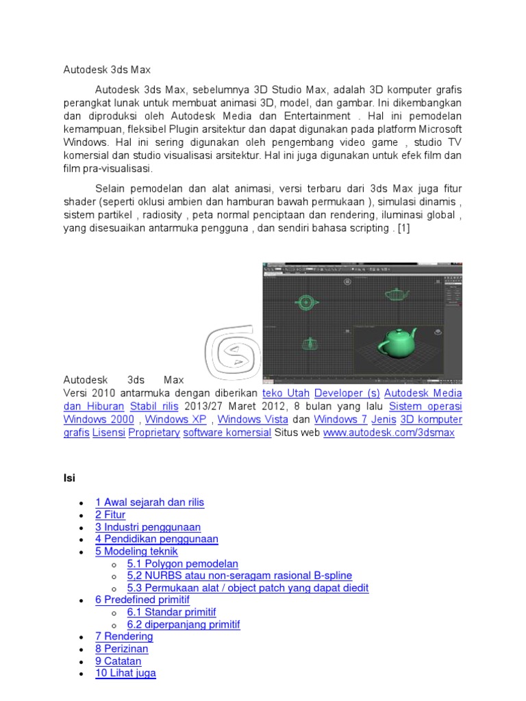 Autodesk 3ds Max | PDF