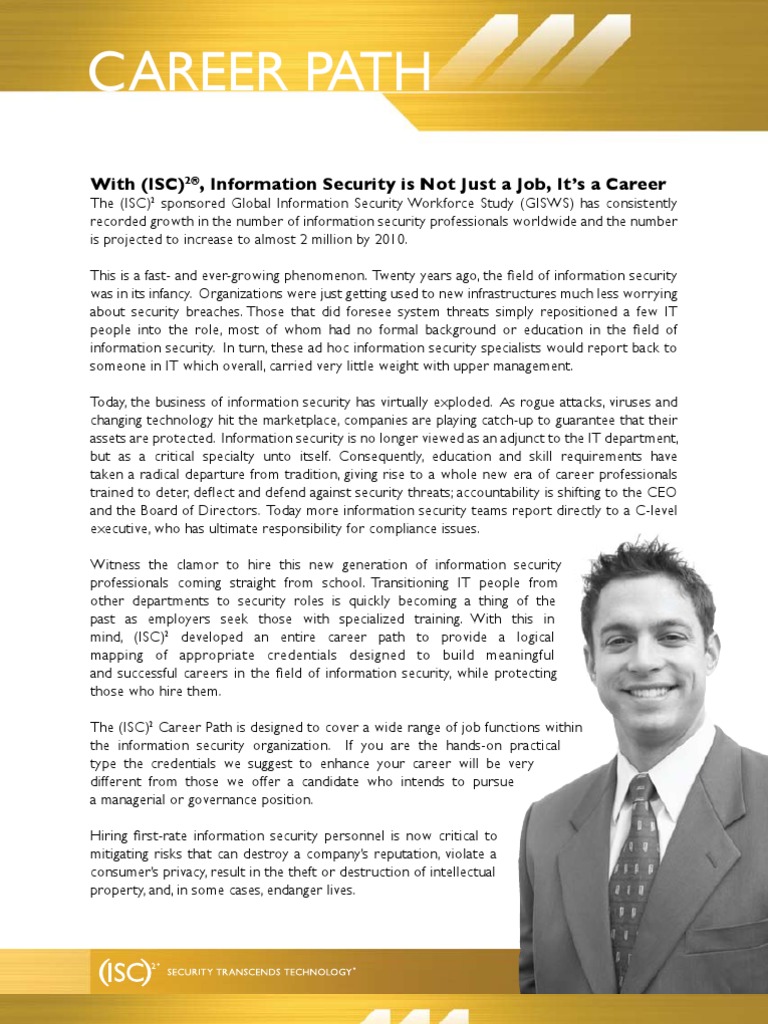 (ISC) 2 Career Path PDF | PDF | Information Security | Security