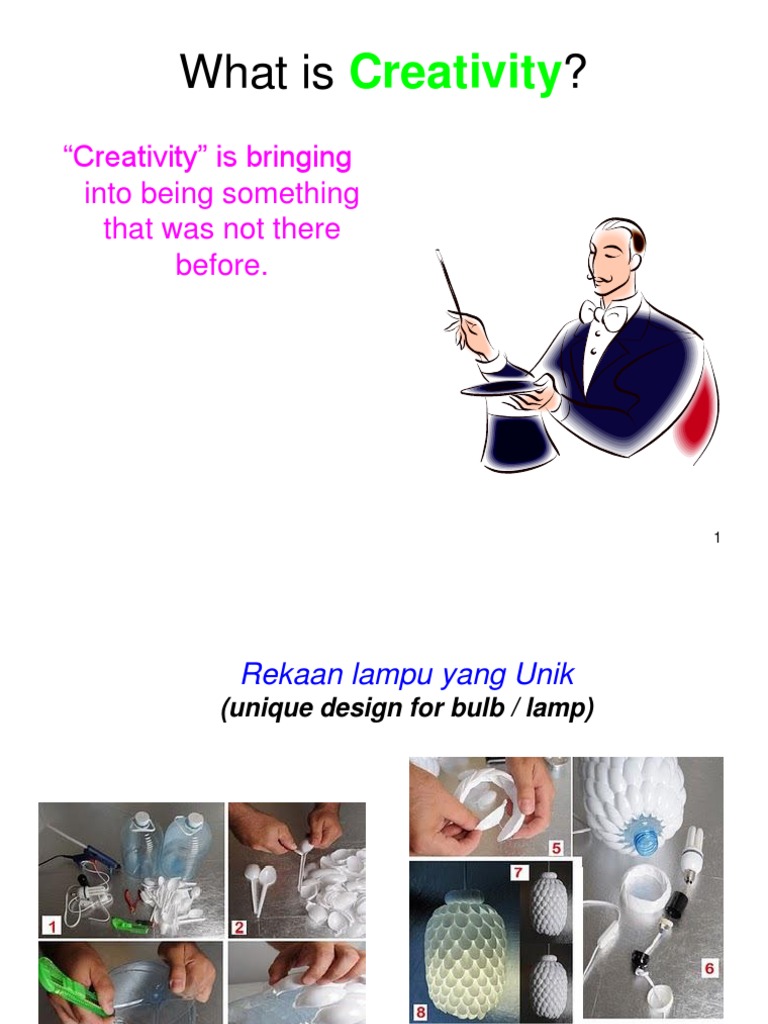 1 Introduction To Creativity | Download Free PDF | Invention | Creativity