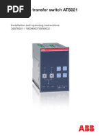 ABB ATS022 Auto Transfer Relay Instruction Manual PDF | PDF ...
