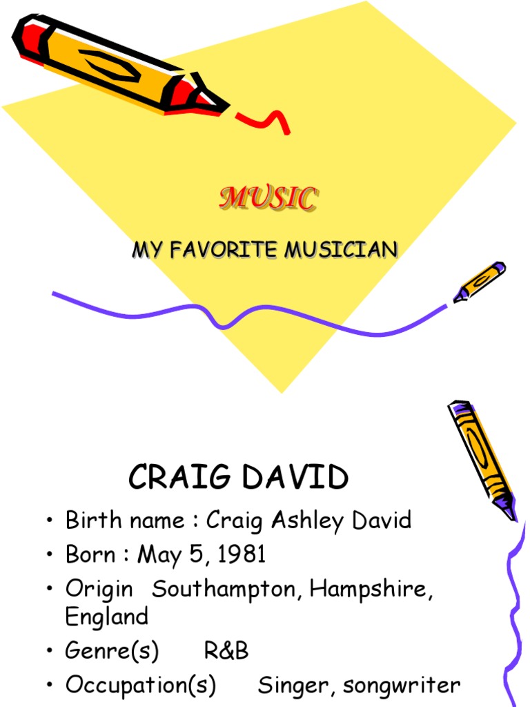 Music: My Favorite Musician | PDF | Recorded Music | Popular Music