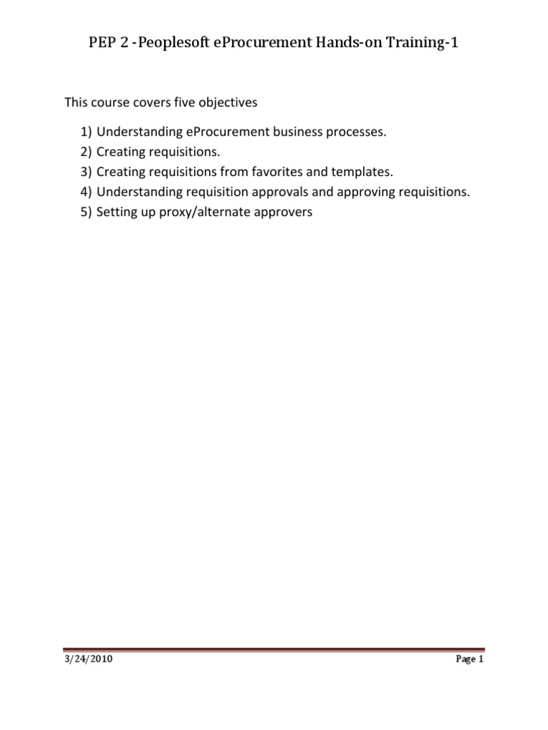 Pep 2 | PDF | Business Process | Procurement