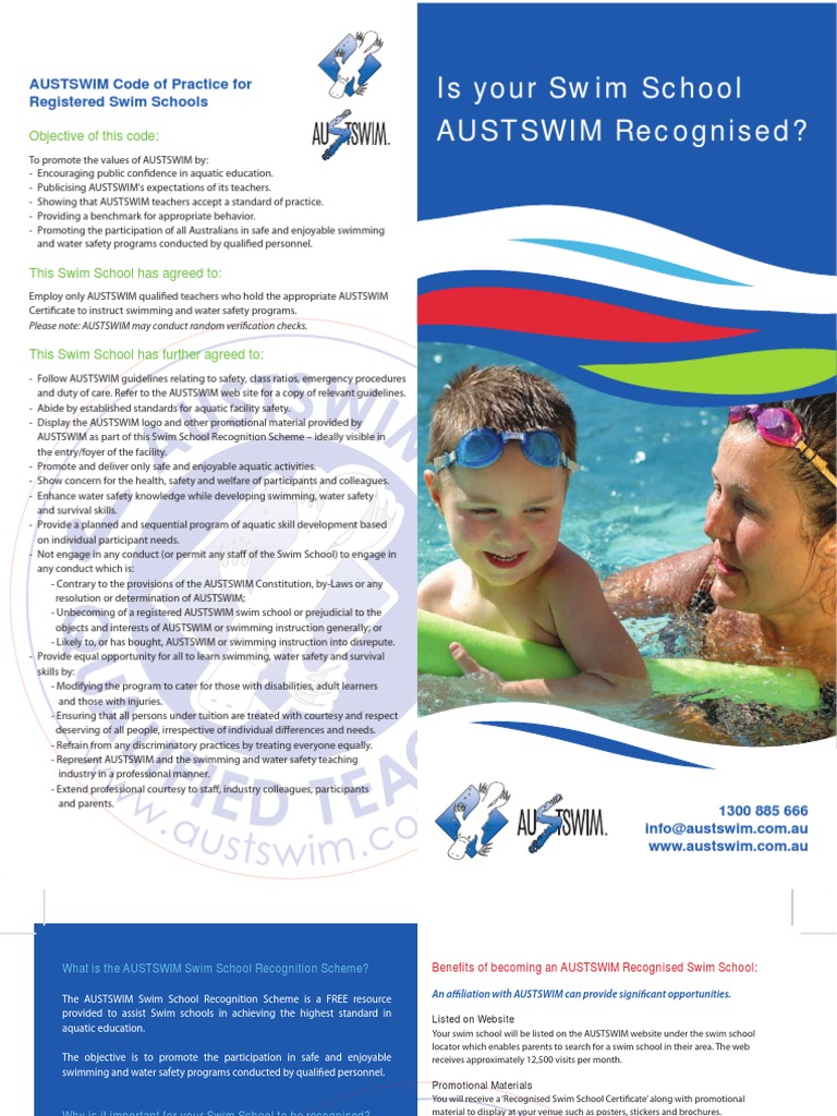 Swim School Brochure For Web | PDF | Websites | Advertising