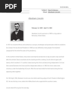 Abraham Lincoln Quiz | PDF