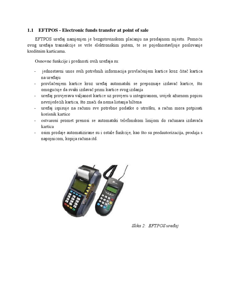 EFTPOS | PDF