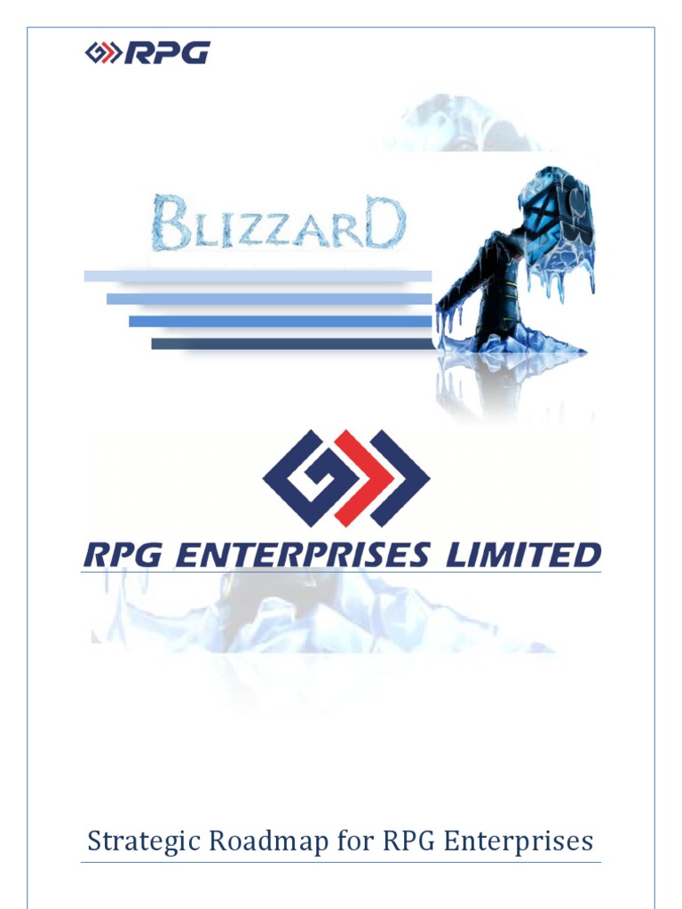 RPG Enterprises Group Strategy PDF | PDF