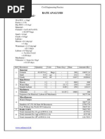 RMC Cost Calculation Breakdown | PDF