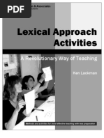 Lewis Michael The Lexical Approach | PDF