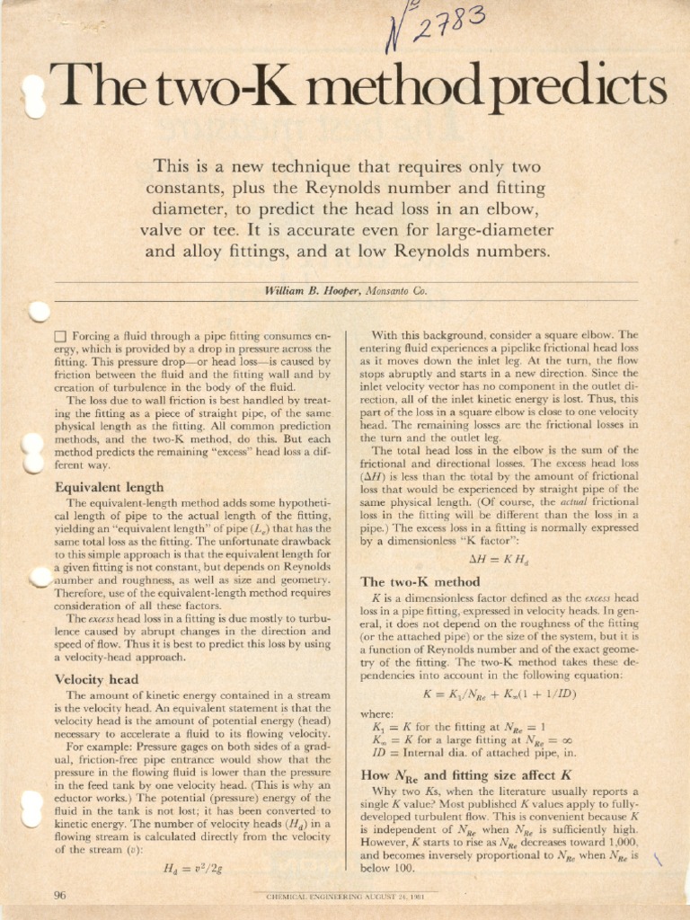 2K Method | PDF | Reynolds Number | Turbulence