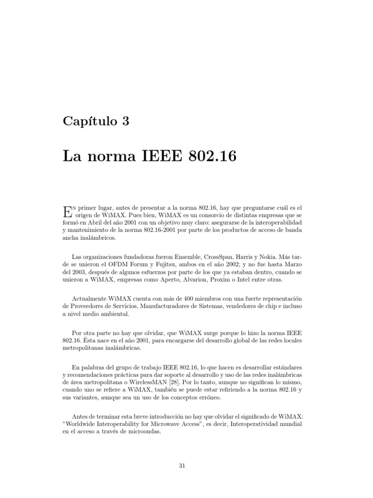 La Norma Ieee 802 | PDF | Multiplexación por división de frecuencia ...
