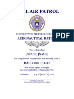CAP Charter Numbers History | PDF | Civil Air Patrol | Corps