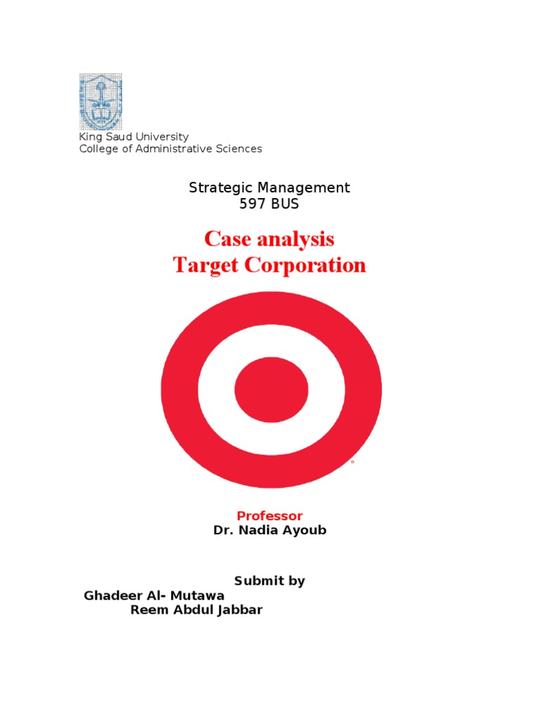 TARGETCorporation (1), N, MN | PDF | Target Corporation | Strategic ...