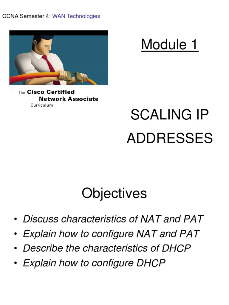 Scaling IP Addresses - NAT | PDF | Ip Address | Router (Computing)