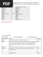 DofE Volunteering Activity Log Template | PDF