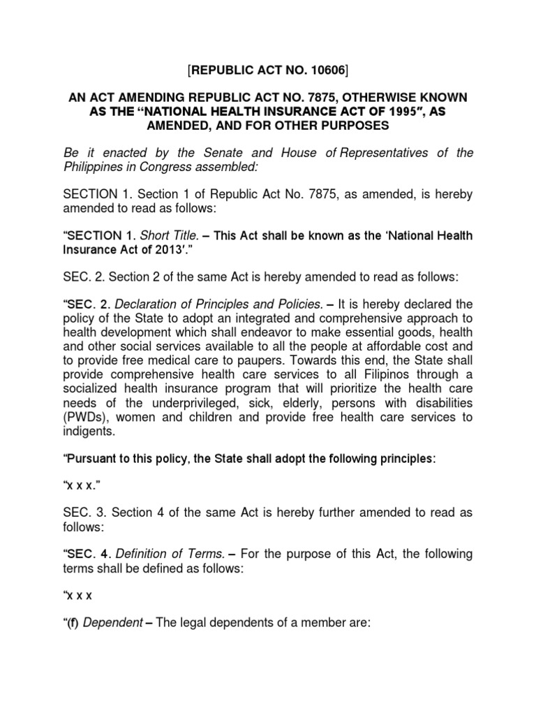 Ra 10606 | PDF | Identity Document | Debt