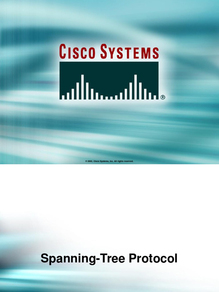 Spanning Tree Protocol | PDF | Internet Protocols | Communications ...