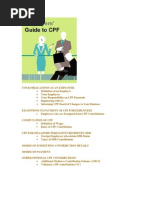 CPF Contribution Rates for 2025 | PDF | Employment | Economies