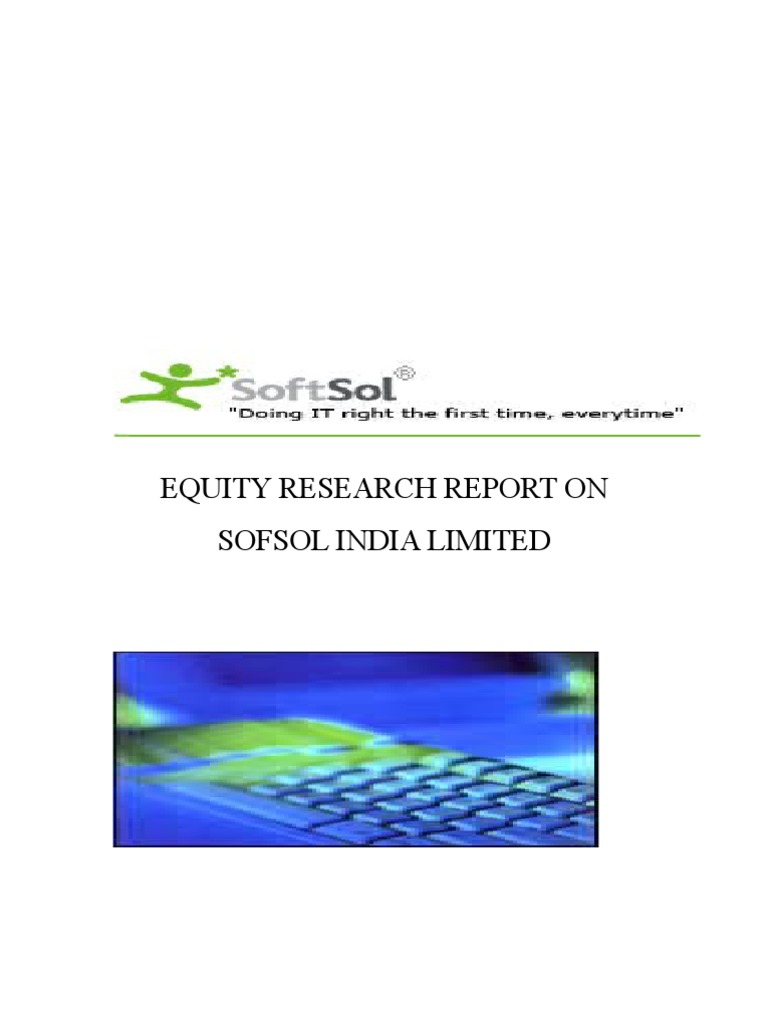 Equity Research Report | PDF | Financial Markets | Economies
