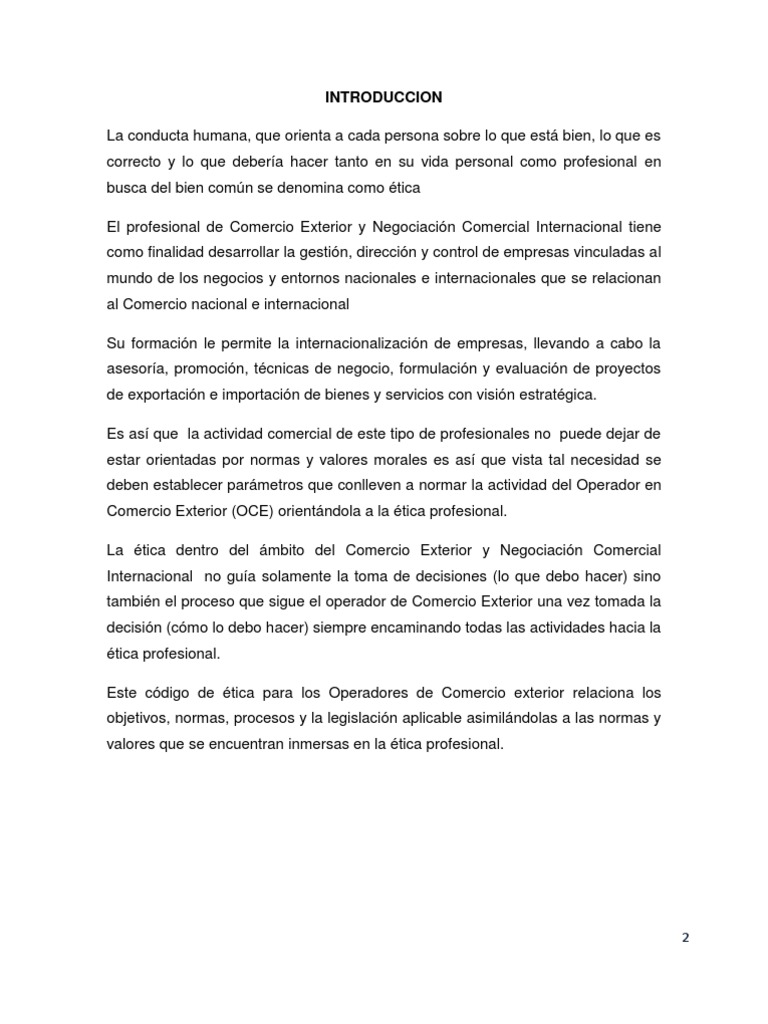 Introduccion. Bugo | PDF | Comercio | El comercio internacional