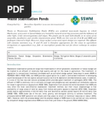 4 Waste Stabilization Ponds | PDF | Systems Ecology | Earth Sciences