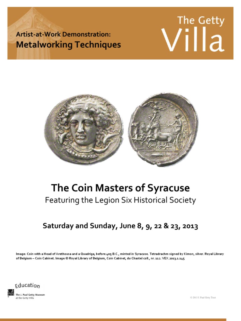 Coin Masters Of Syracuse Pdf Coins Numismatics
