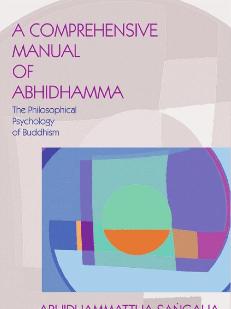 A Comprehensive Manual of Abhidhamma