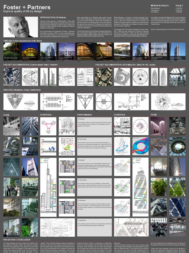 Norman Foster's Design Principles for Life | PDF | Science | Technology ...