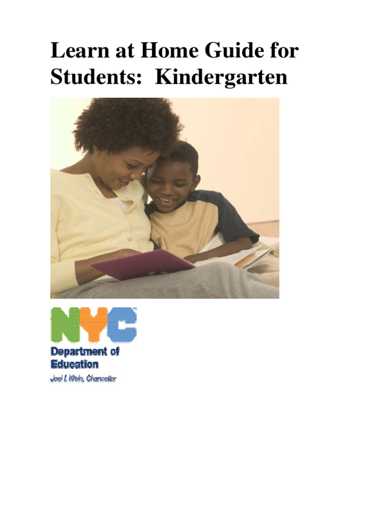 Kindergarten Learn at Home | PDF