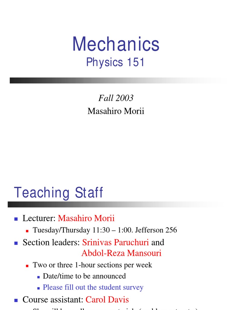 Lecture 01 | Download Free PDF | Lagrangian Mechanics | Mechanics