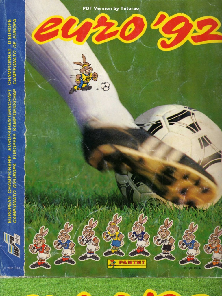 Panini Euro 1992 | PDF