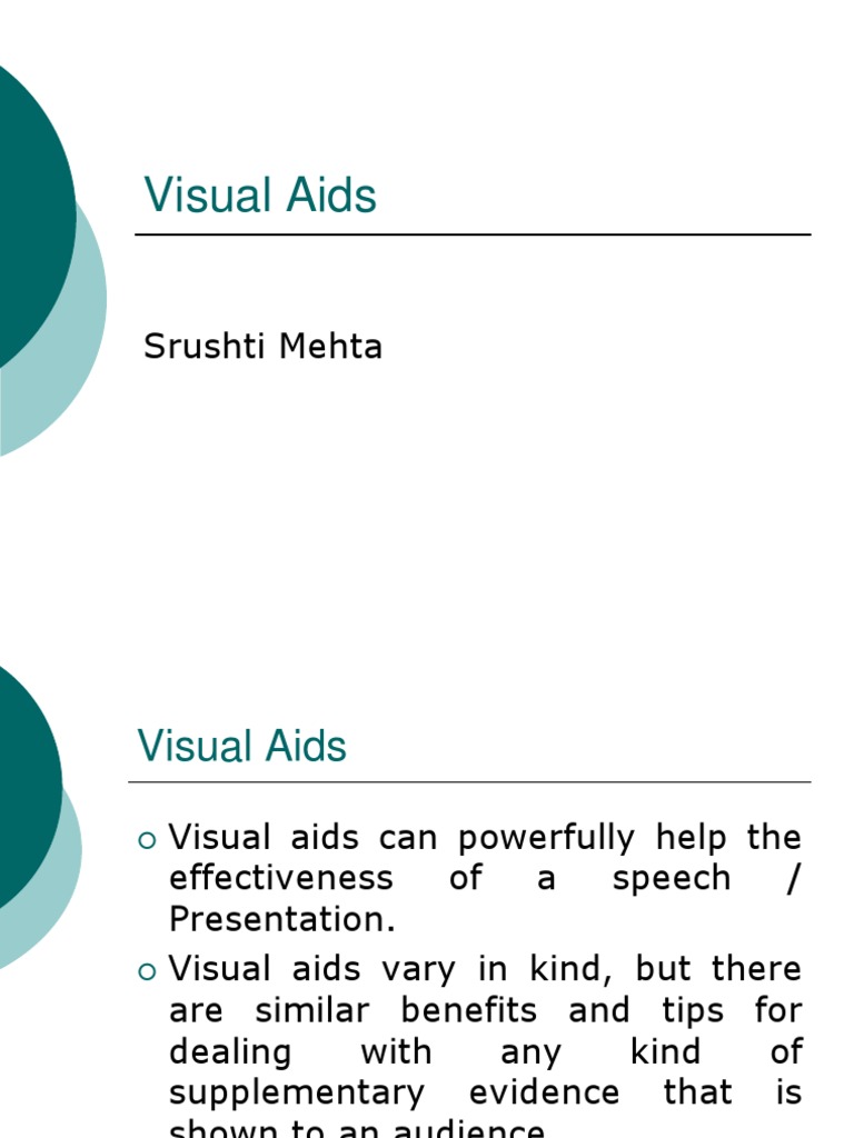 Benefits of Visual Aids in Presentations | PDF