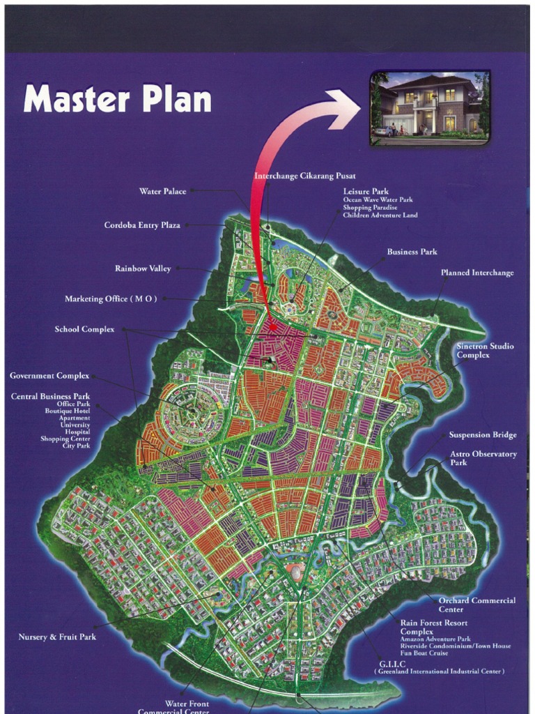 Kota Deltamas Plan | PDF