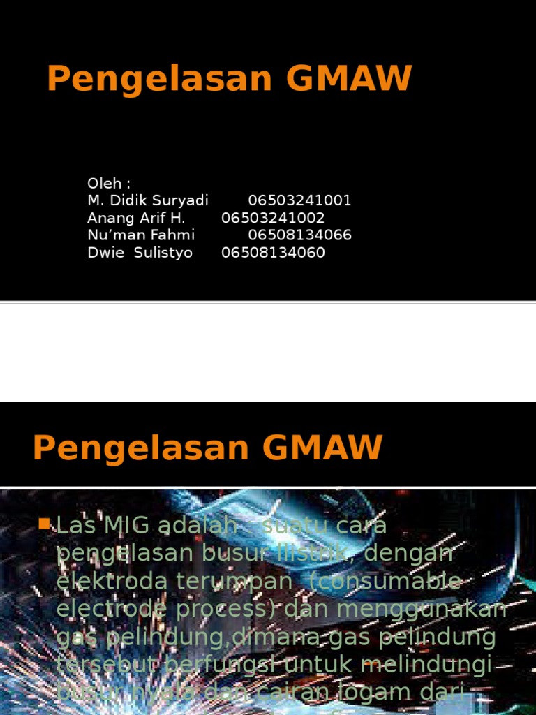 Pengelasan GMAW | PDF