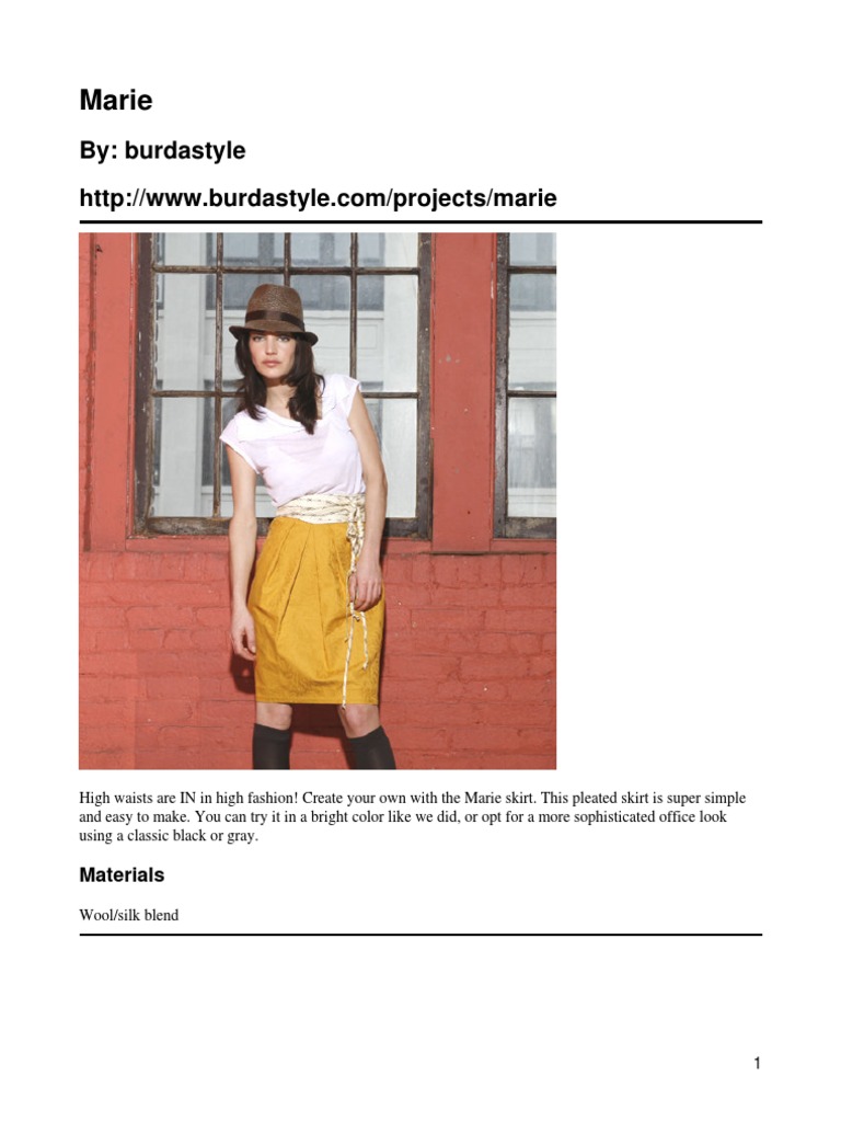 Marie Original | PDF