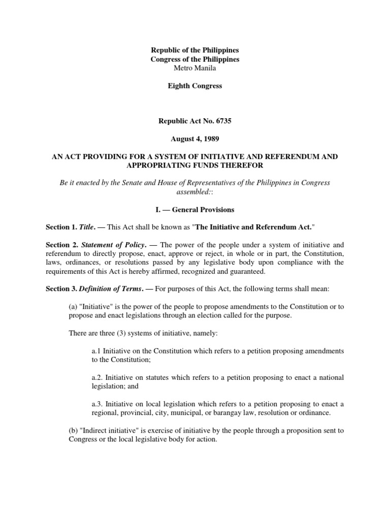 Consti. Law. Digested Cases | PDF | Initiative | Constitutional Amendment