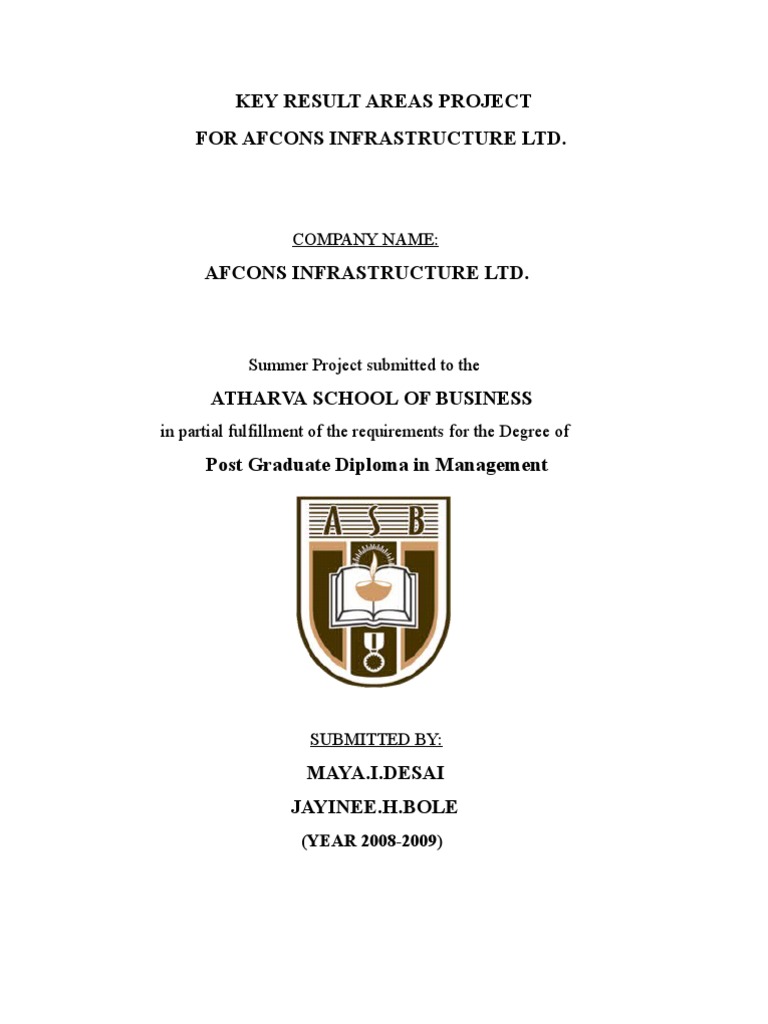 Key Result Areas Project Kra | PDF | Infrastructure | Deep Foundation