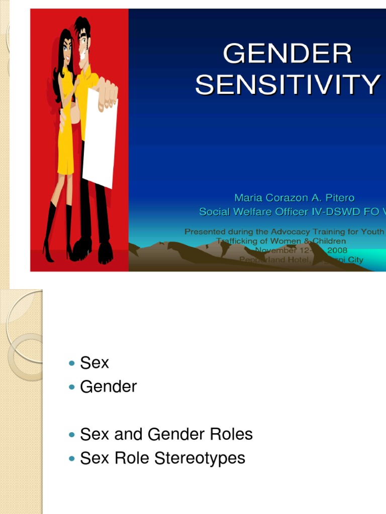 Gender Sensitivity | PDF | Gender Role | Femininity