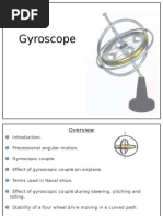 Gyroscopic Motion Presentation GCUF | PDF | Gyroscope | Rotation Around A Fixed Axis