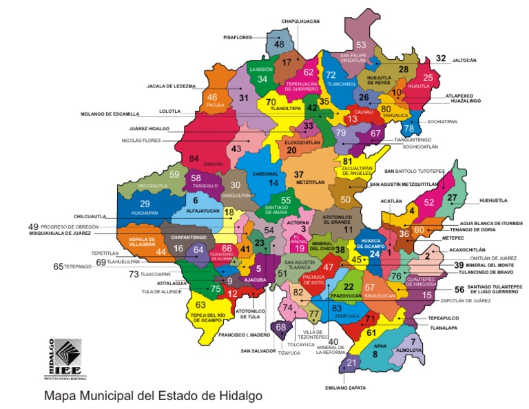 Mapa Hidalgo | PDF