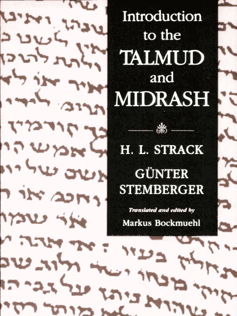 Introdução Ao Talmud e Ao Midrash | Download Free PDF | Talmud | Judaism